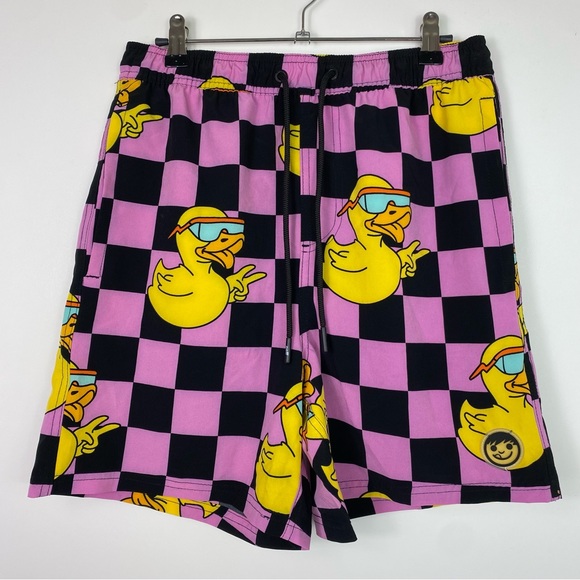 Neff | Swim | Neff Swim Trunks Board Shorts Mens Size Medium Duck Ducky ...